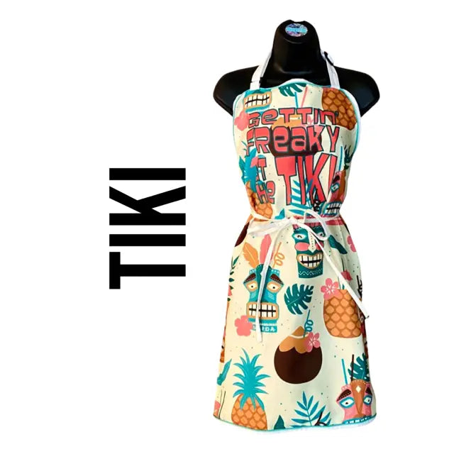 Tiki Apron – Mrs. Robinson's Tea Shop