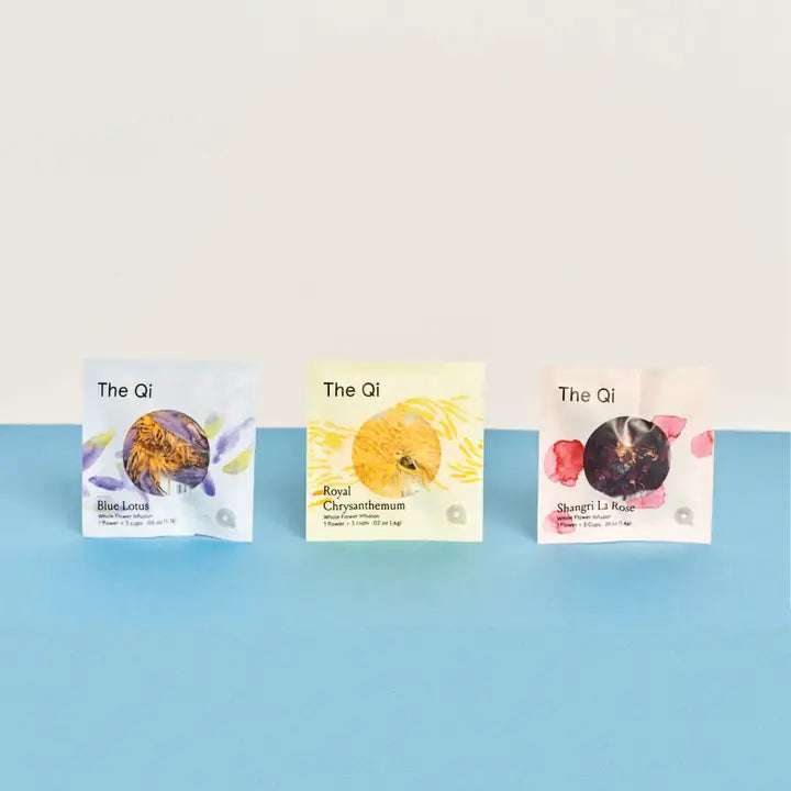 The QI - Individually Wrapped Flower Teas – Mrs. Robinson's Tea Shop