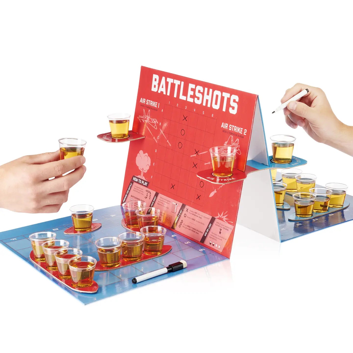 Warshots Battleship Shot Drinking Board Game – Mrs. Robinson's Tea Shop