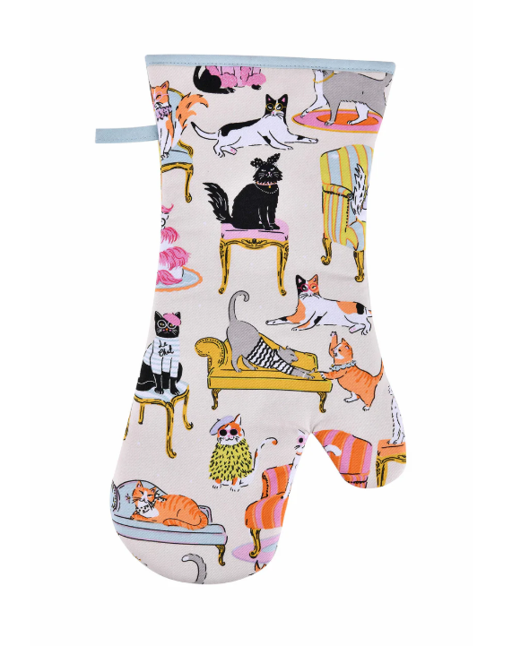 Cool Cats Oven Gauntlet – Mrs. Robinson's Tea Shop