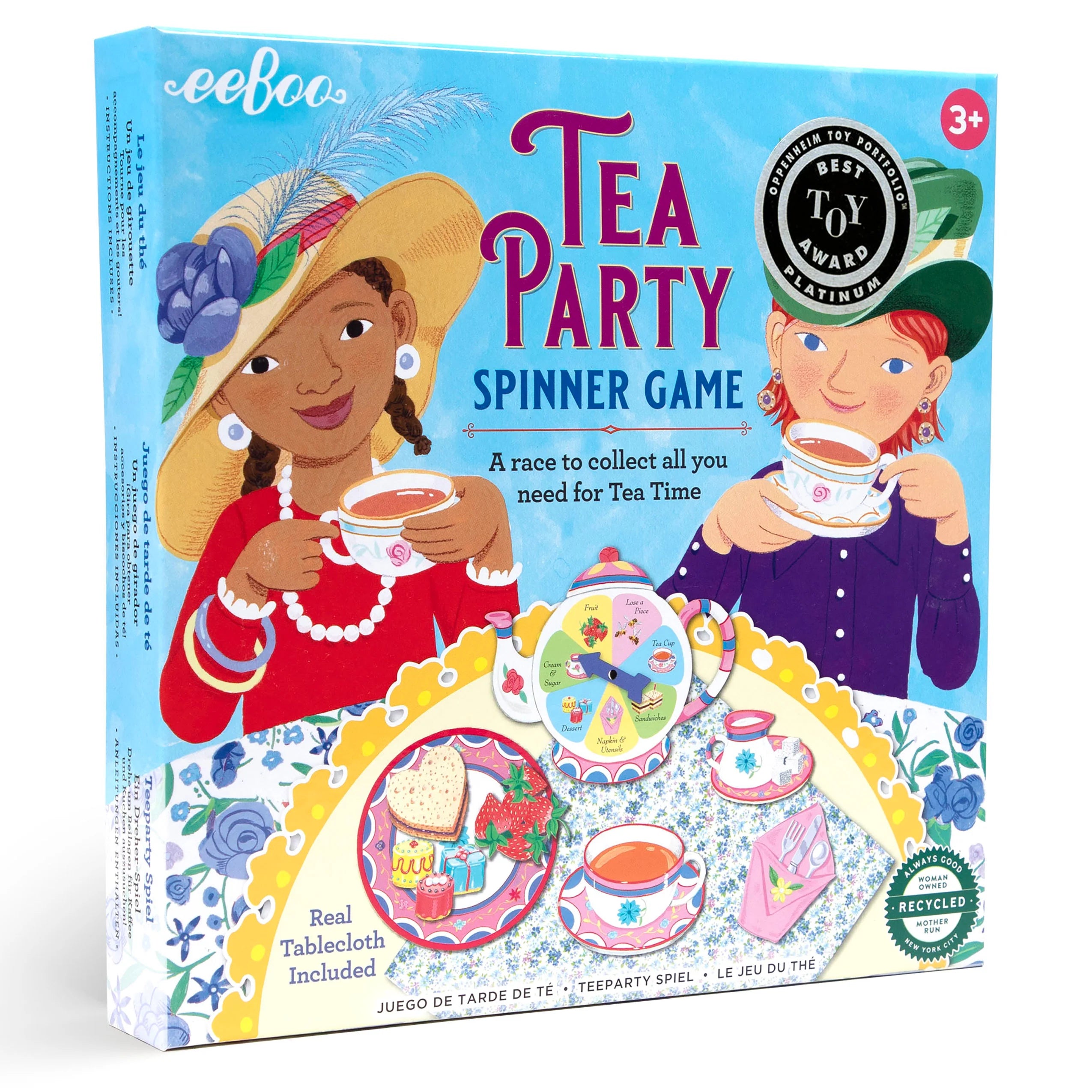 Tea Party Spinner Game – Mrs. Robinson's Tea Shop