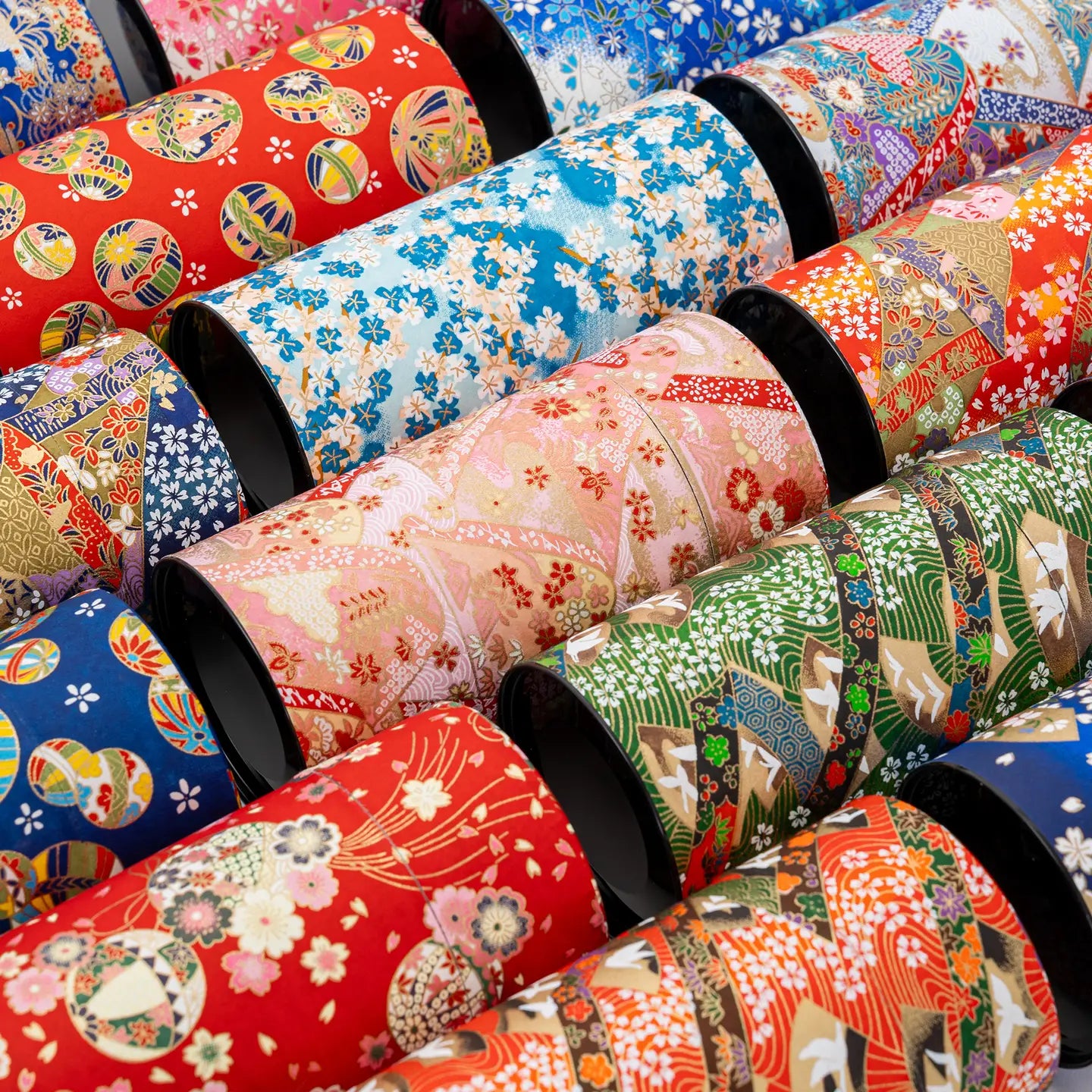 Japanese Traditional Washi Tea Canister 200g – Mrs. Robinson's Tea Shop
