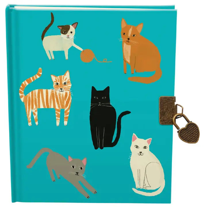 Pretty Paws Lockable Notebook – Mrs. Robinson's Tea Shop