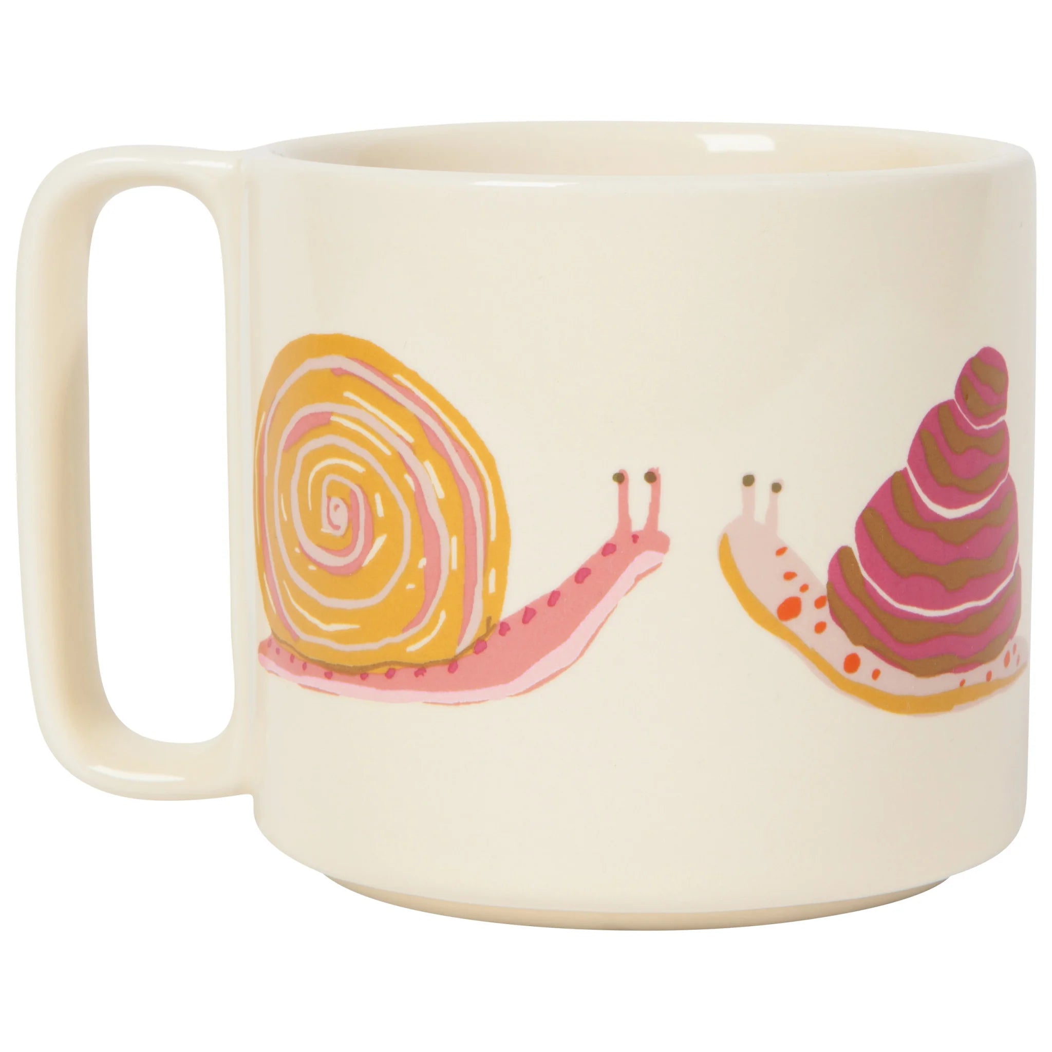 Gardenland Midi Studio Mug - Snails – Mrs. Robinson's Tea Shop