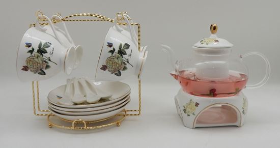 Rose Tea Set 15 pcs – Mrs. Robinson's Tea Shop