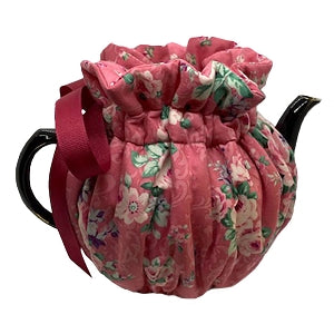 TEA COZY Wrap Around 2 CUP PINK VERANDA – Mrs. Robinson's Tea Shop