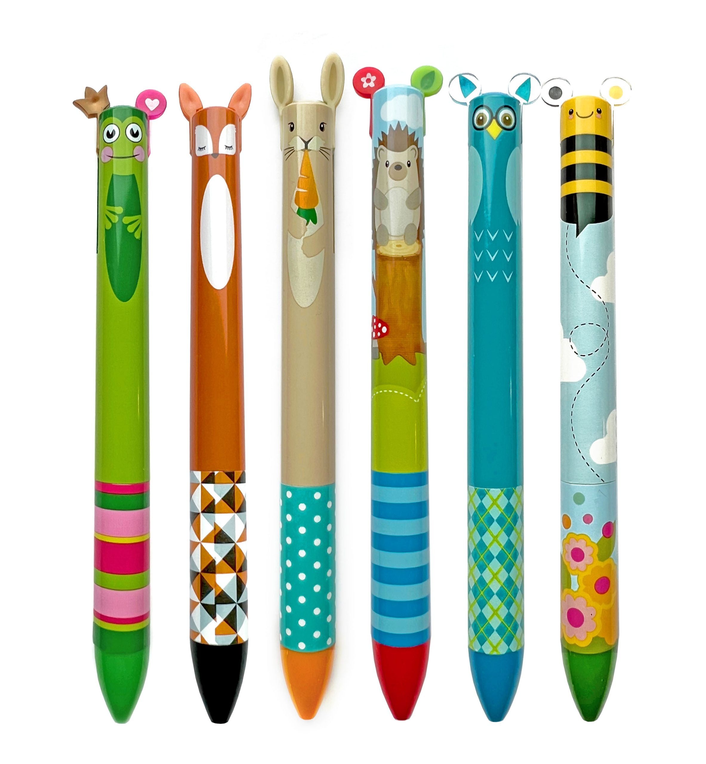 Twice as Nice 2-Color Pens – Mrs. Robinson's Tea Shop