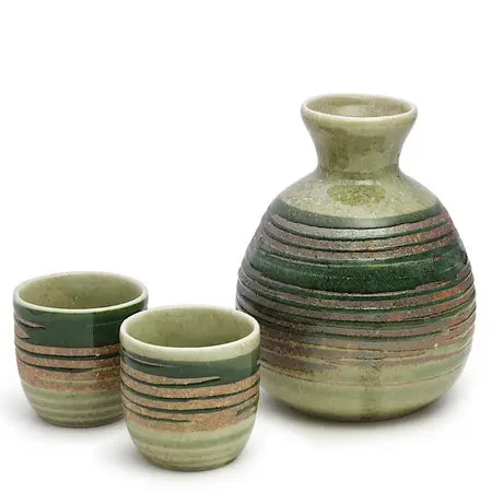 Sake Set Tamagata Hake – Mrs. Robinson's Tea Shop
