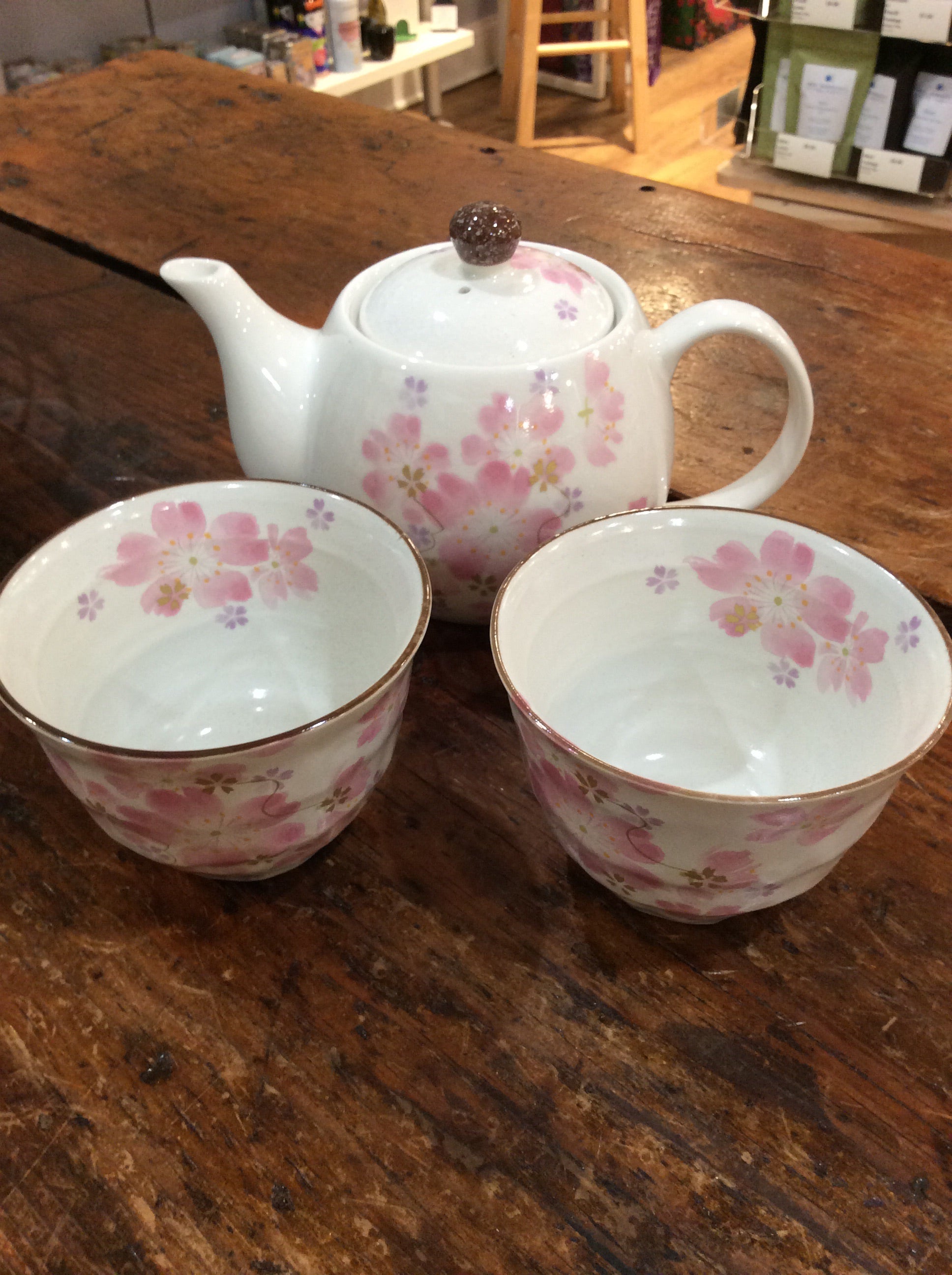 Sakura Blossom Tea Set – Mrs. Robinson's Tea Shop